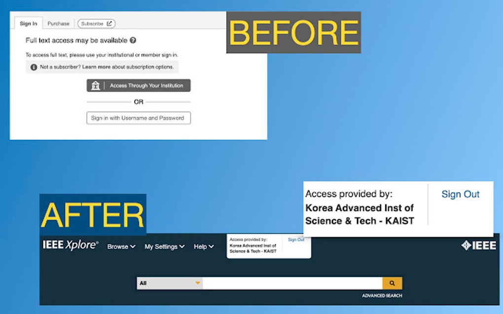 KAIST Remote Library (unofficial) Google Chrome 용 - 확장 프로그램 다운로드