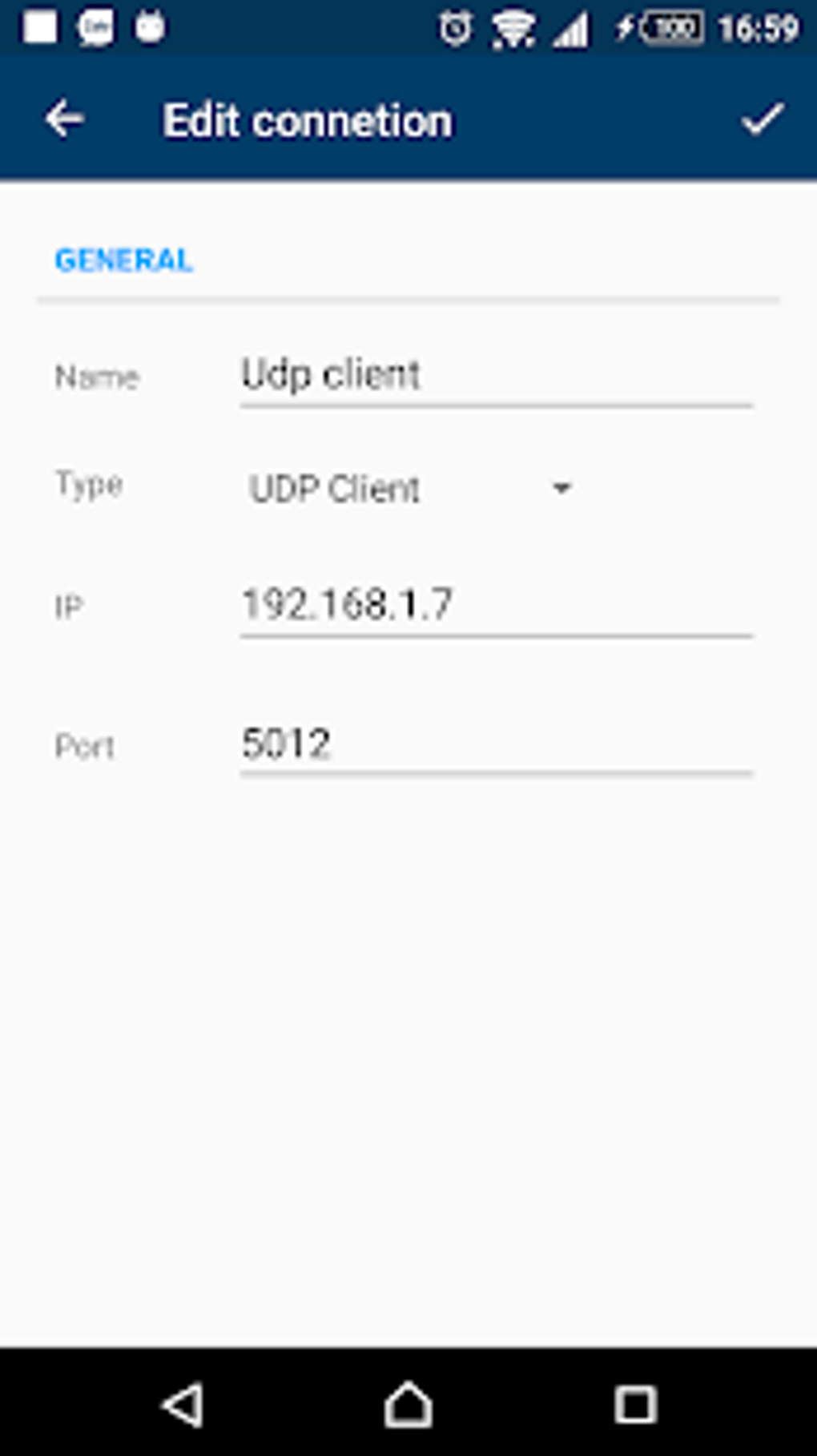 USB Serial Port to TCPIP Socket UDP para Android - Descargar