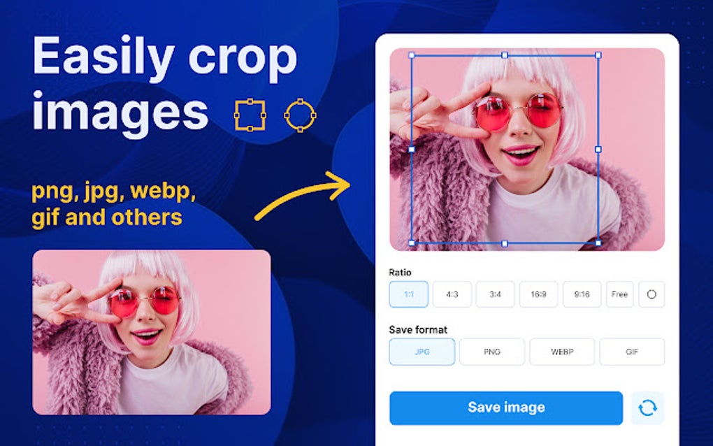 Image Cropper pour Google Chrome - Extension Télécharger