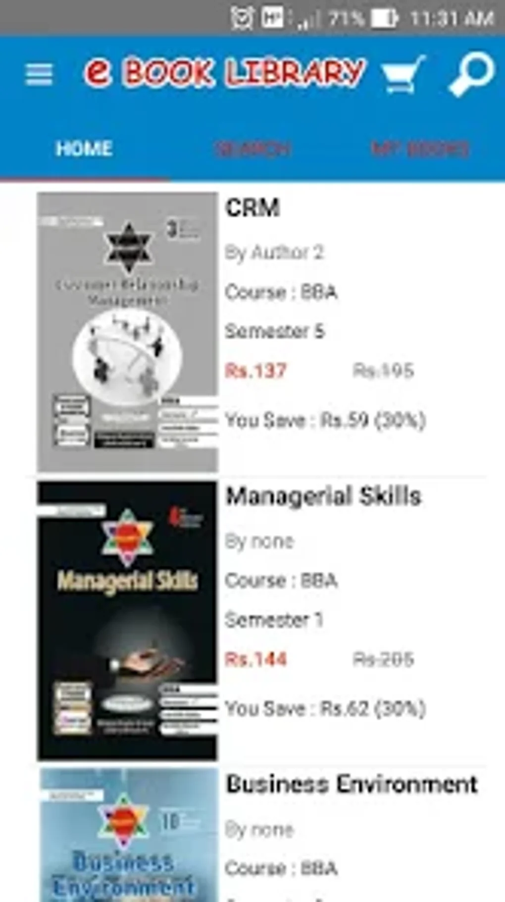 eBook Library for Android - Download