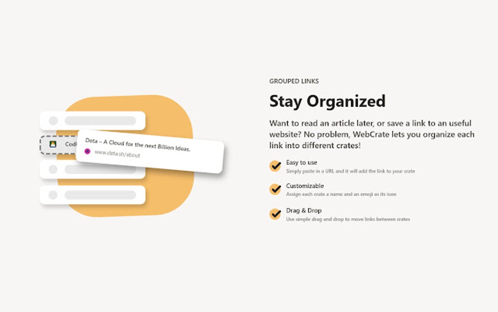 WebCrate Browser Extension for Google Chrome - Extension Download