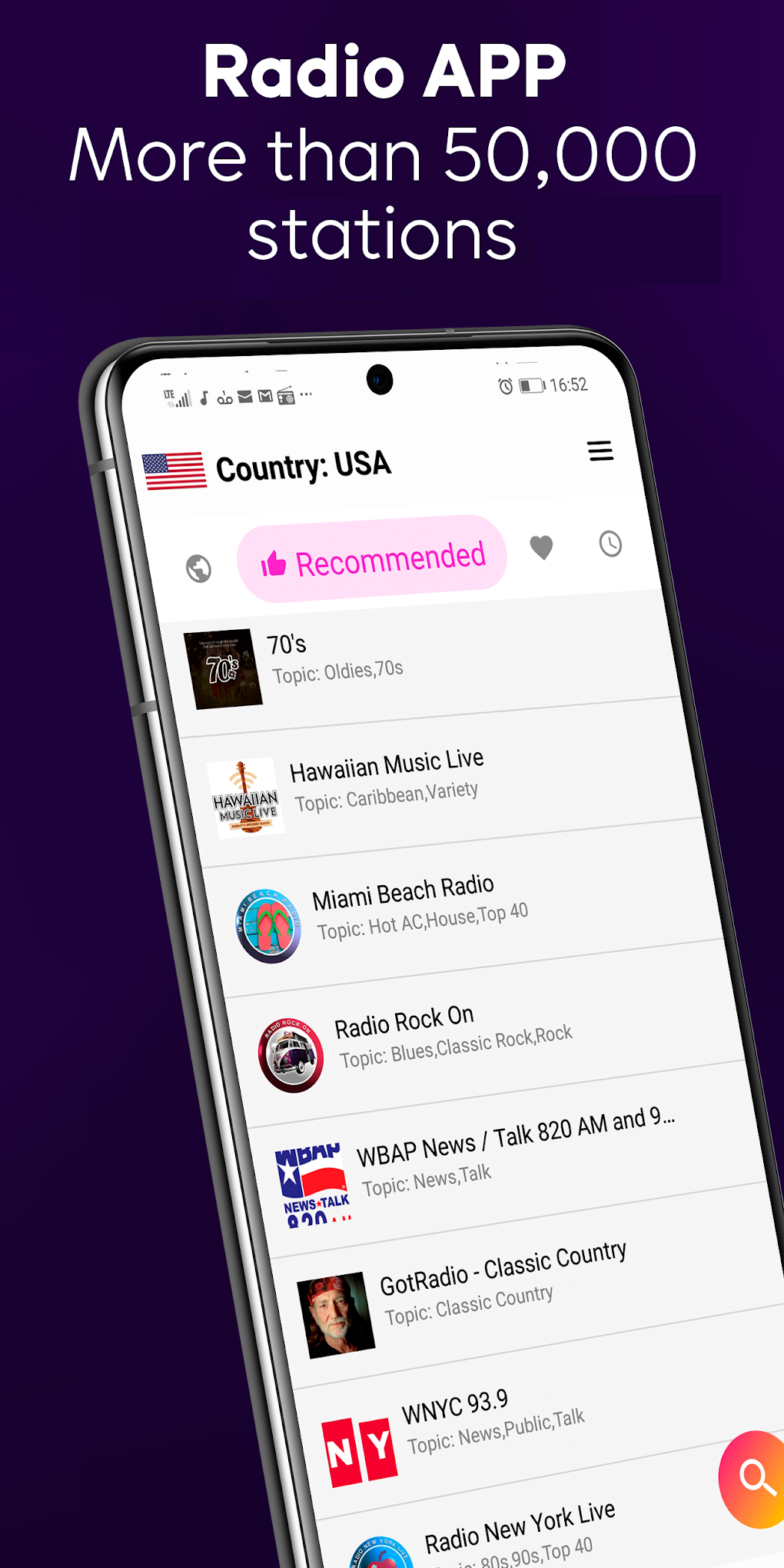 Radio FM: Live Stations for Android - Download