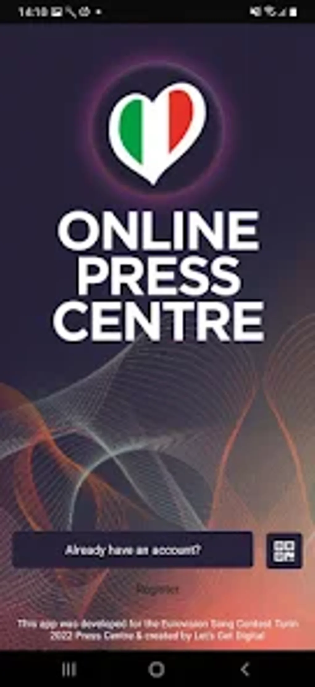 Online Press Centre ESC 2022 para Android - Descargar