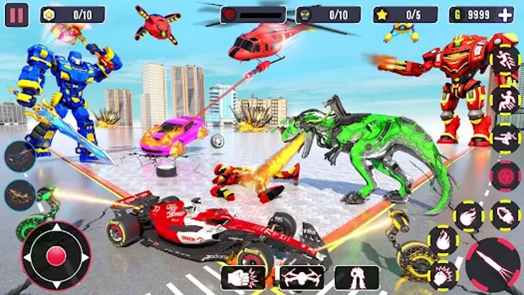 Mech Robot Car Transform Games per Android - Download