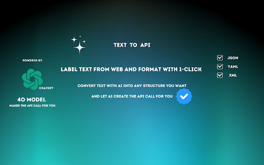 Text to API Google Chrome 용 - 확장 프로그램 다운로드