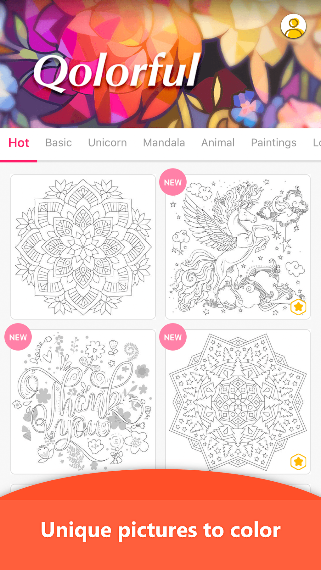 Qolorful-Coloring art game for iPhone - Download