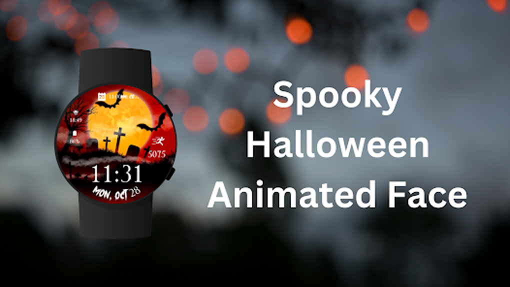 Spooky Halloween Animated Face für Android - Download