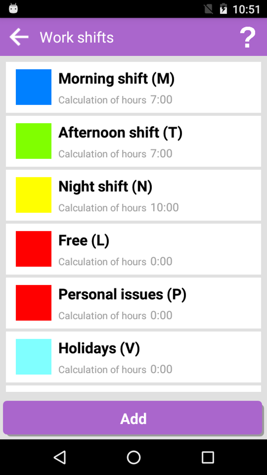 My Work Shifts APK for Android - Download