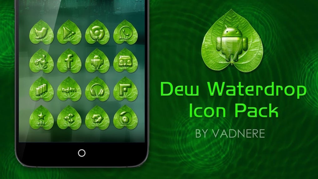 Dew Waterdrop 2220 Icon Pack APK para Android - Descargar