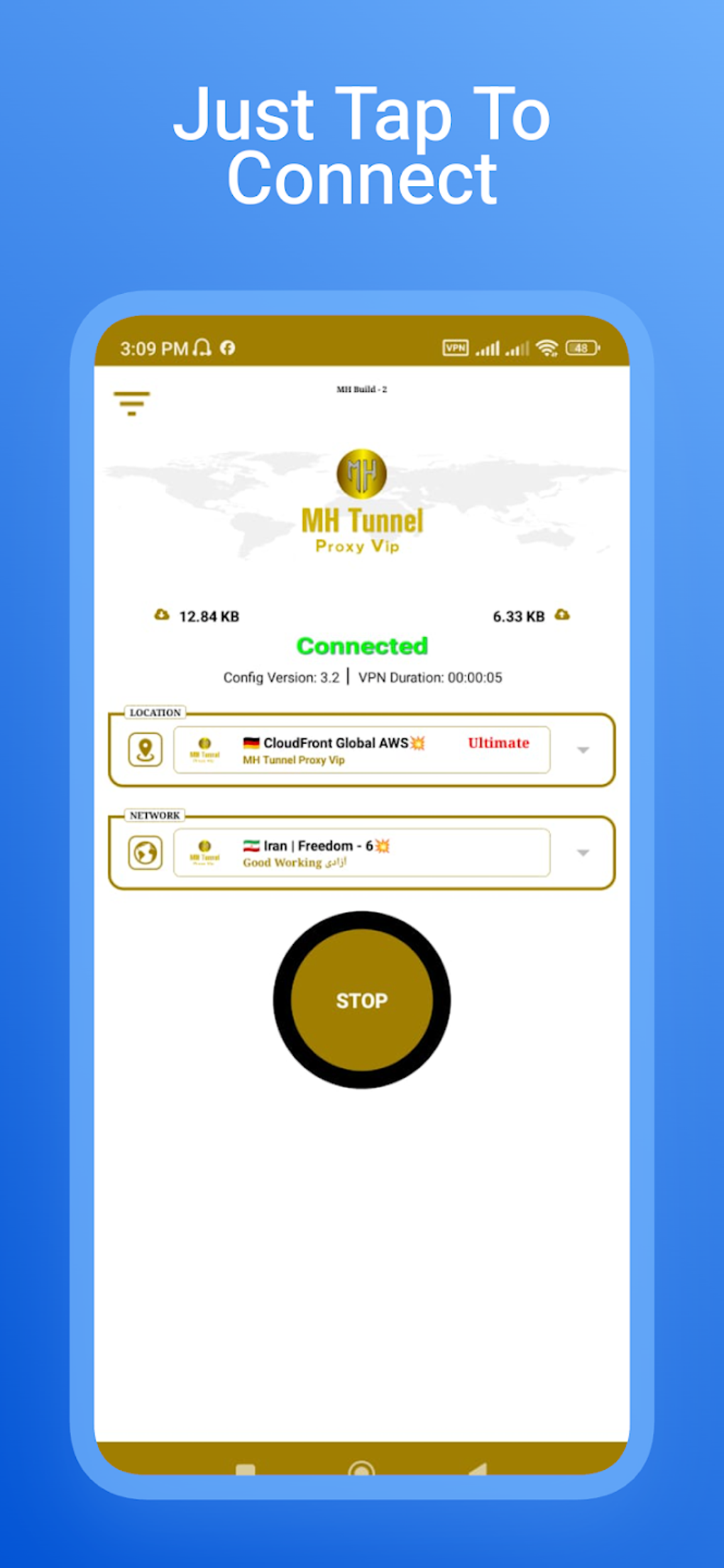 MH Tunnel Proxy Vip v2 for Android - Download