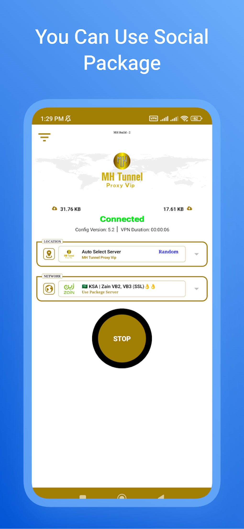 MH Tunnel Proxy Vip v2 for Android - Download