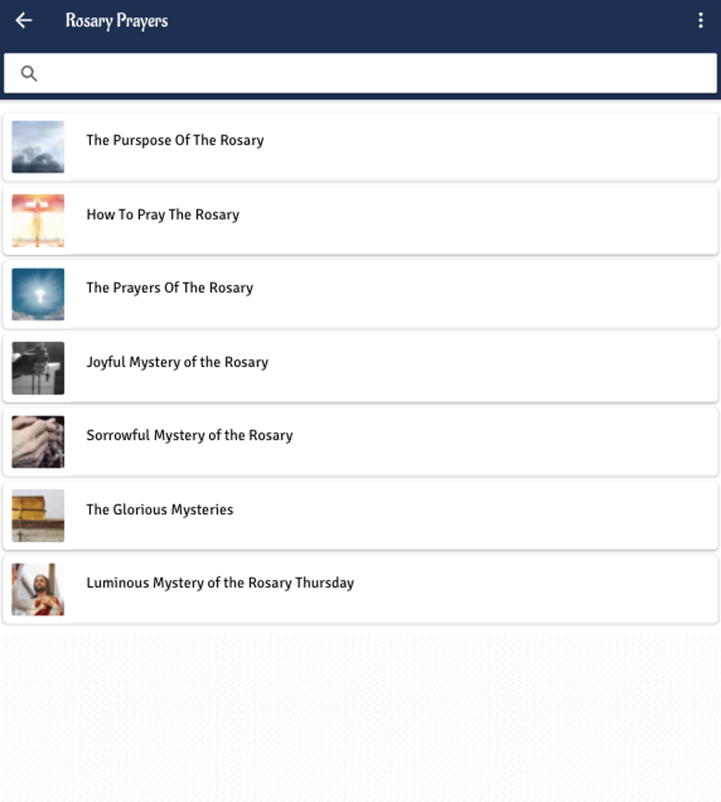 How To Pray The Rosary - Holy Rosary Prayer Guide para Android - Descargar