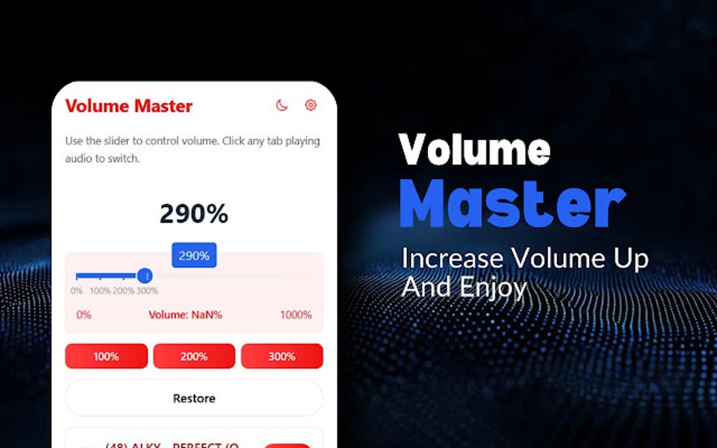 Tab Volume for Google Chrome - Extension Download