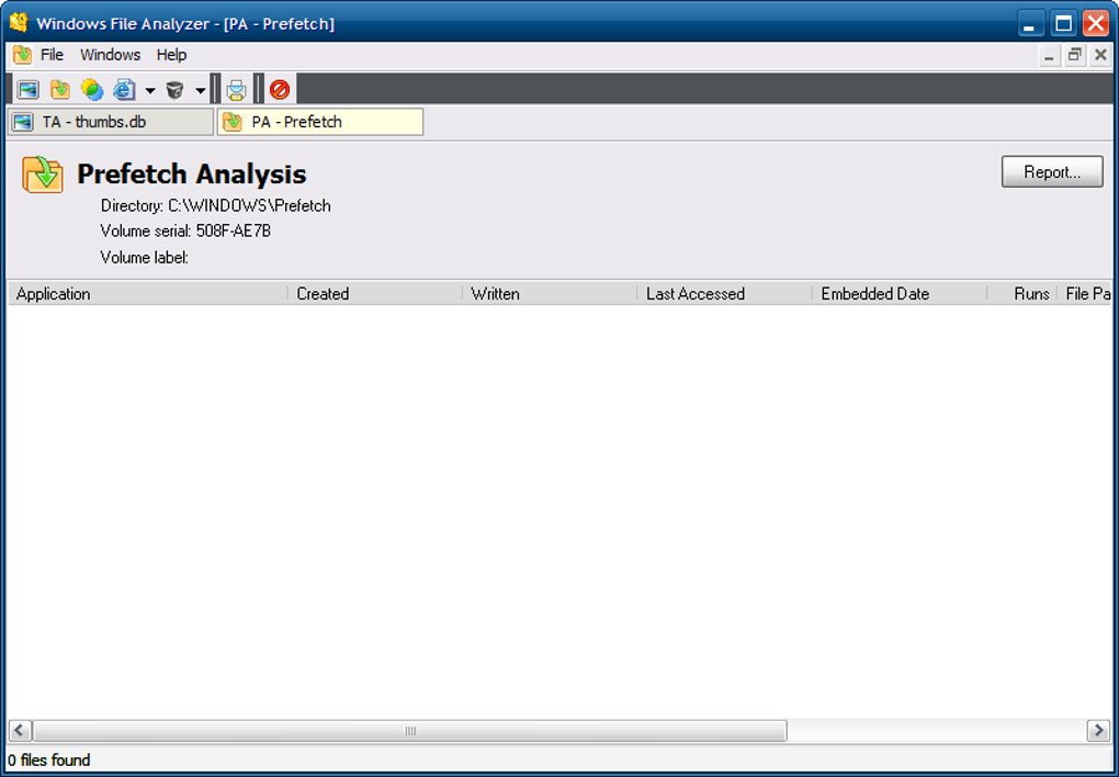 Windows File Analyzer (Windows) - Descargar
