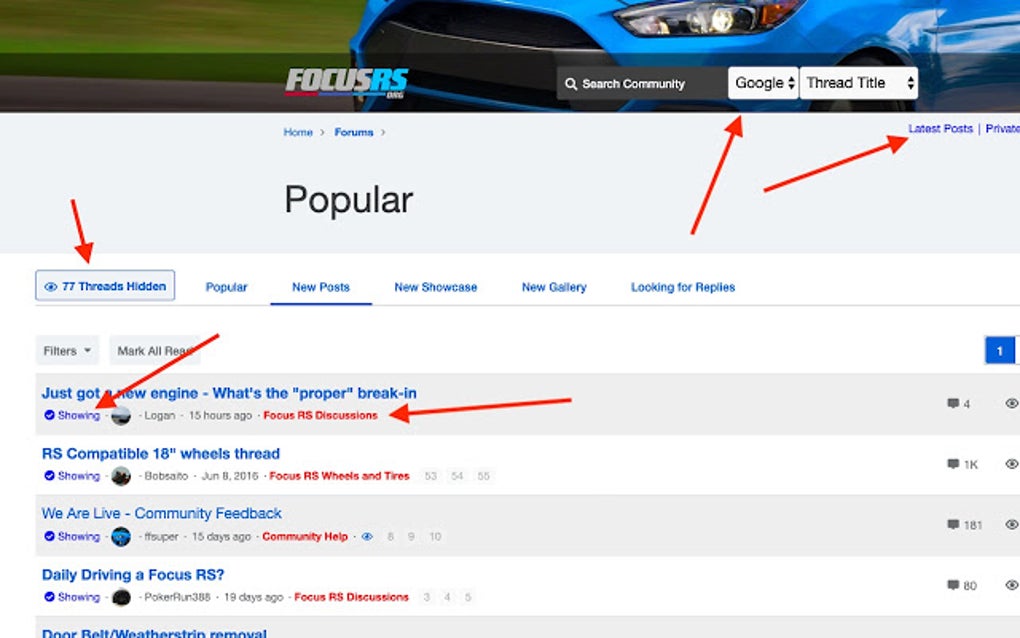 Focus RS Site Extension for Google Chrome - Extension Download