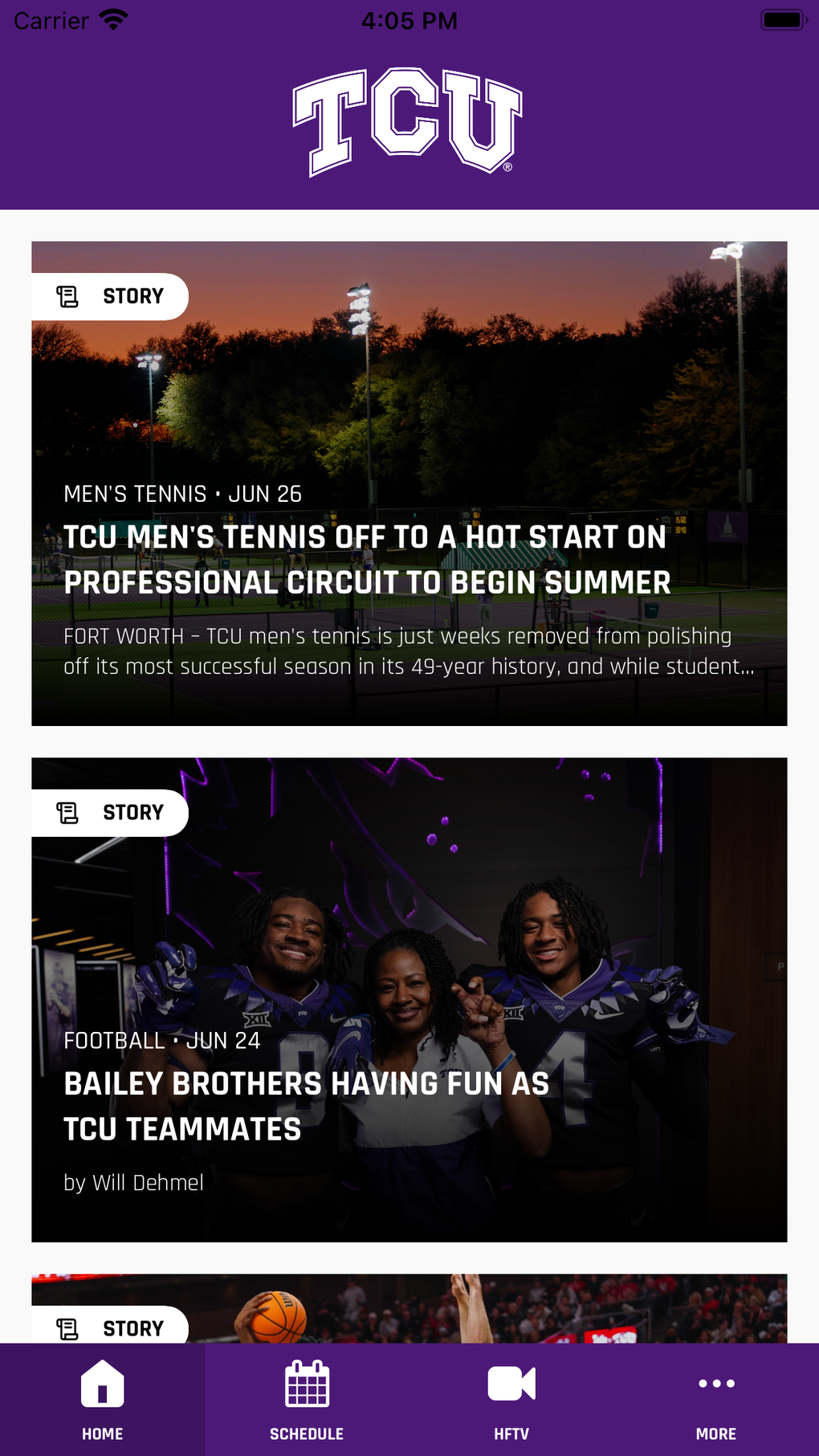 Riff Ram - TCU Horned Frogs for iPhone - Download