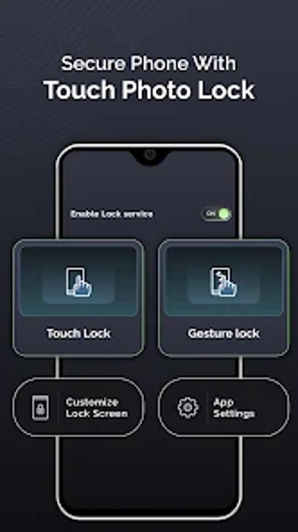 Android için Touch Photo Lock screen - İndir