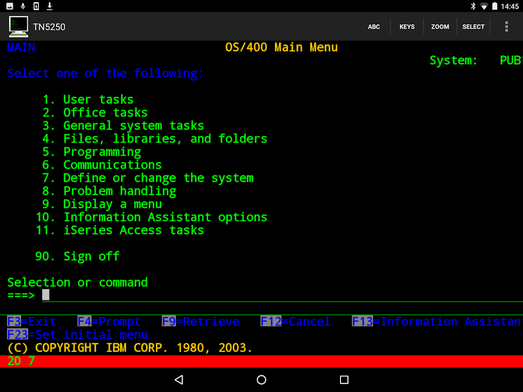 Mocha TN5250 LITE APK for Android - Download