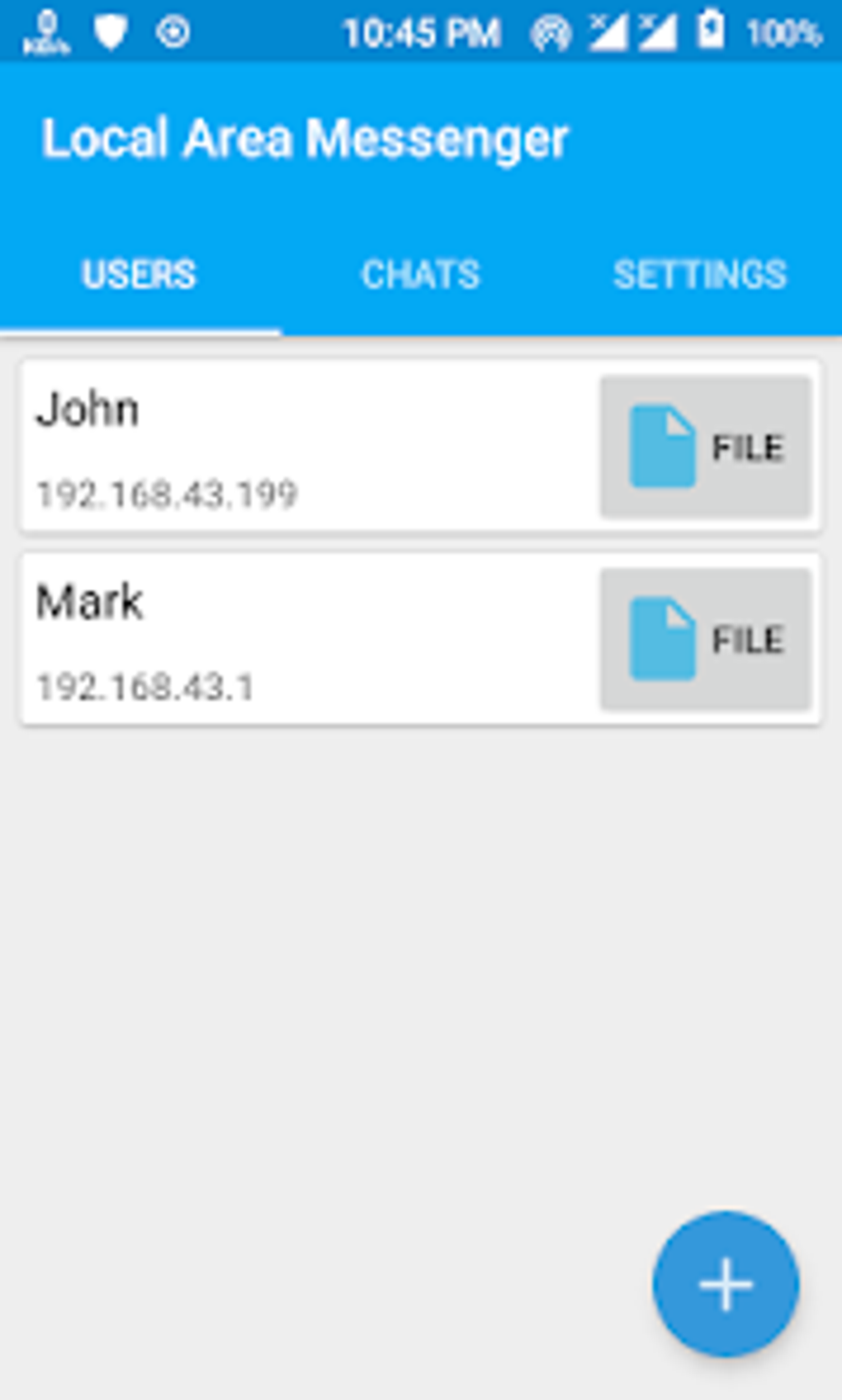 LAN Messenger - P2P Offline Ch for Android - Download