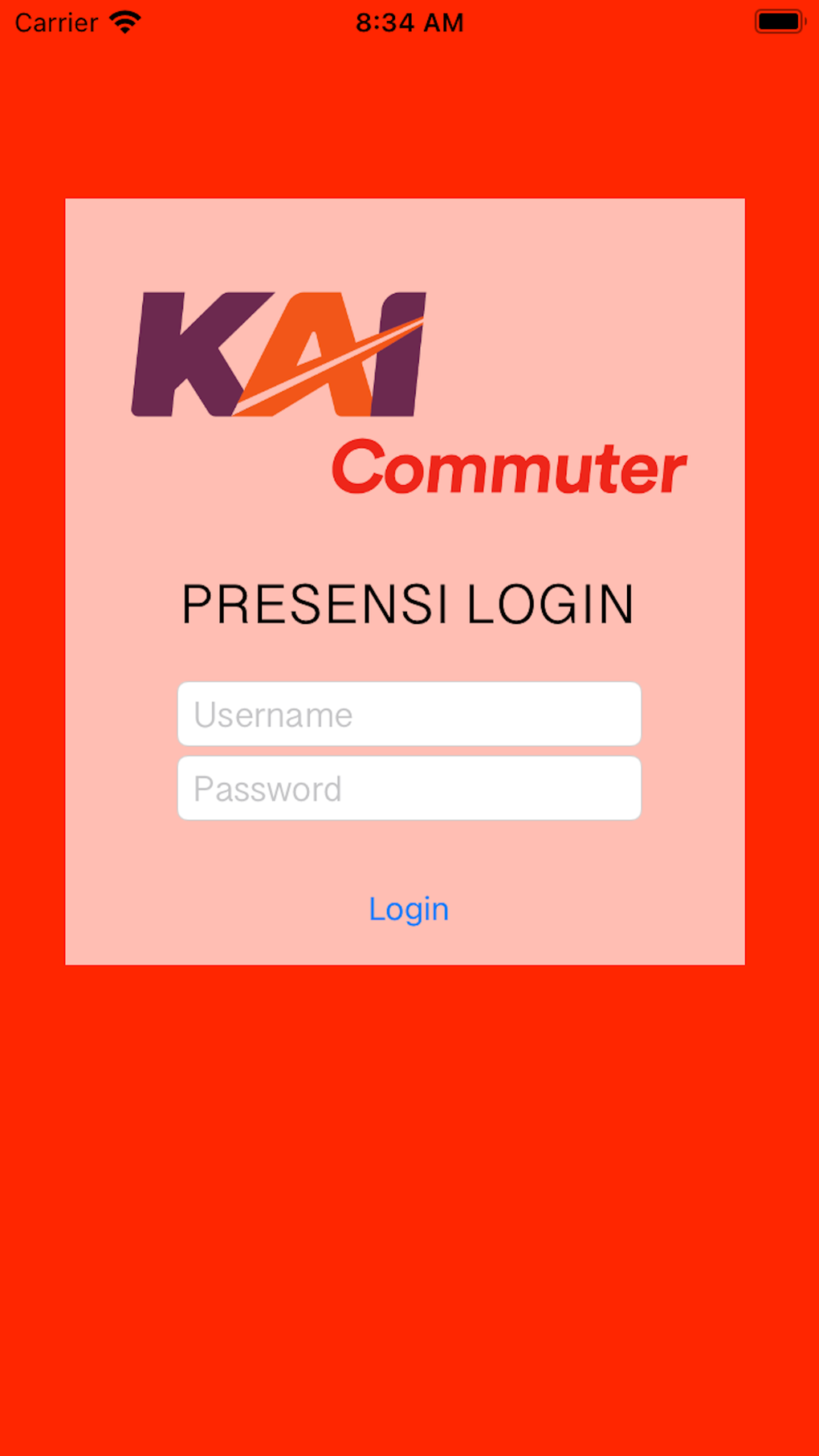 Mobile Presensi KCI для iPhone — Скачать