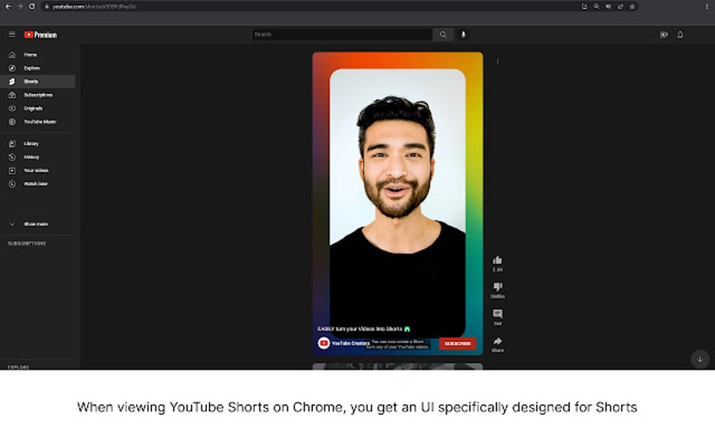 YouTube Shorts to Normal Video Extension for Google Chrome - Extension ...