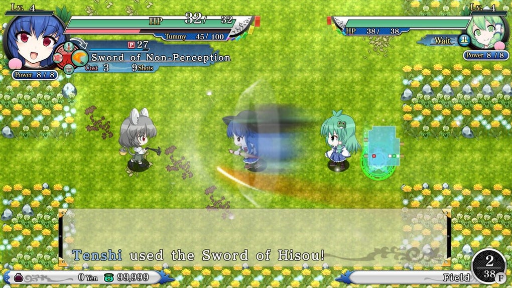 Touhou Genso Wanderer Reloaded: Tenshi Hinanawi for Nintendo Switch ...