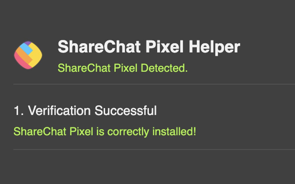 ShareChat Pixel Helper for Google Chrome - Extension Download