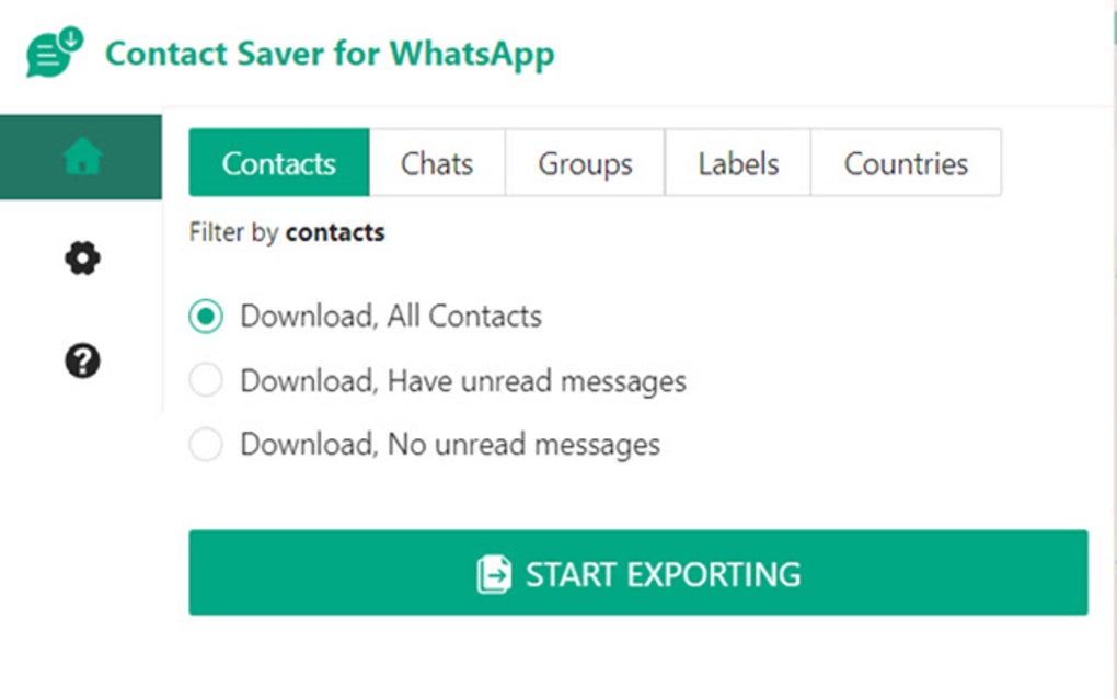 Contact Saver for WhatsApp for Google Chrome - Extension Download
