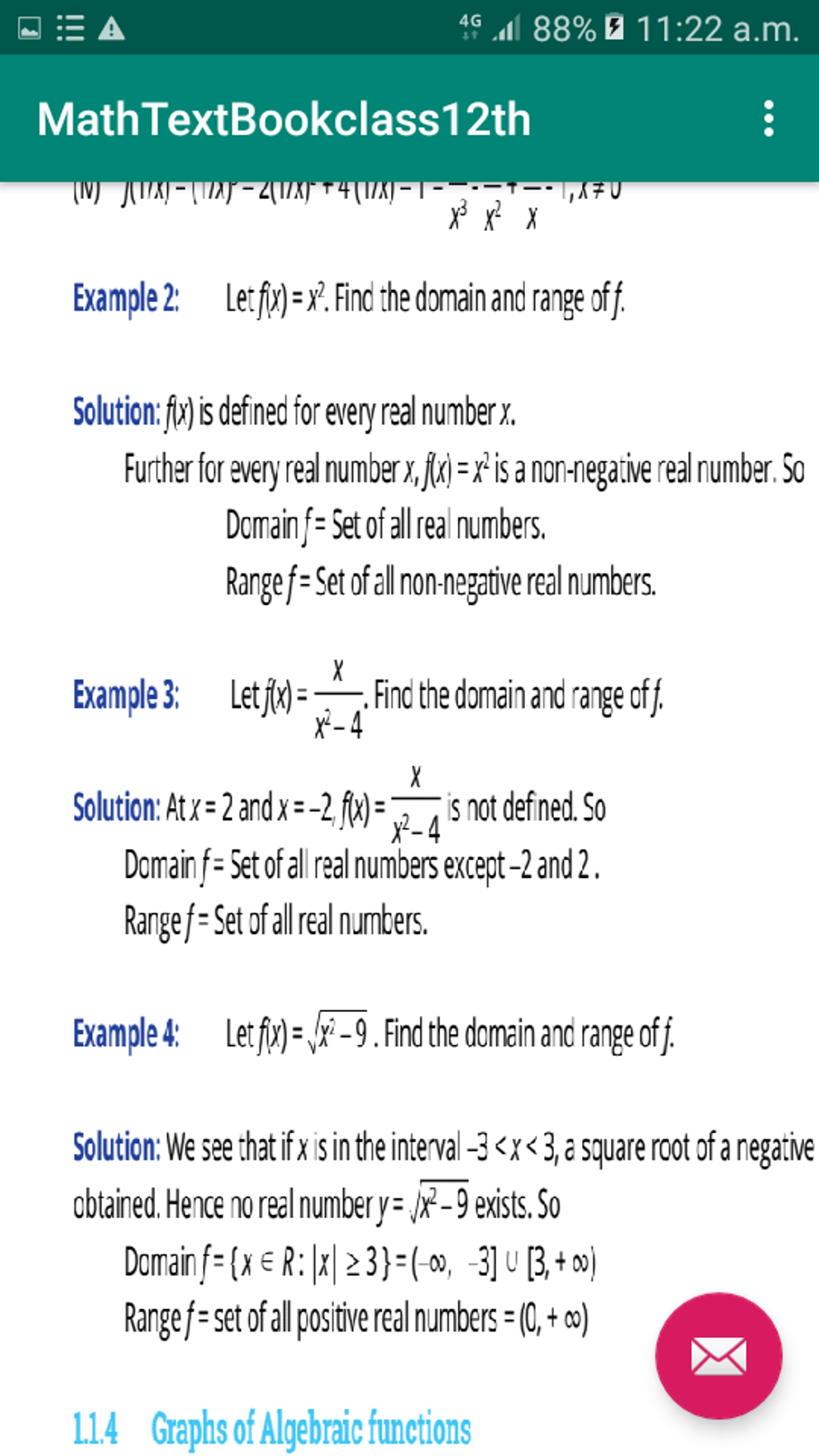 Math TextBook 12th para Android - Descargar
