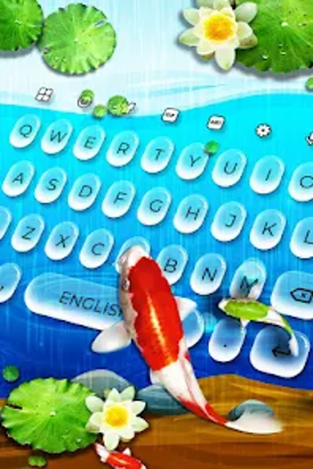 Koi Fish Water keyboard para Android - Descargar