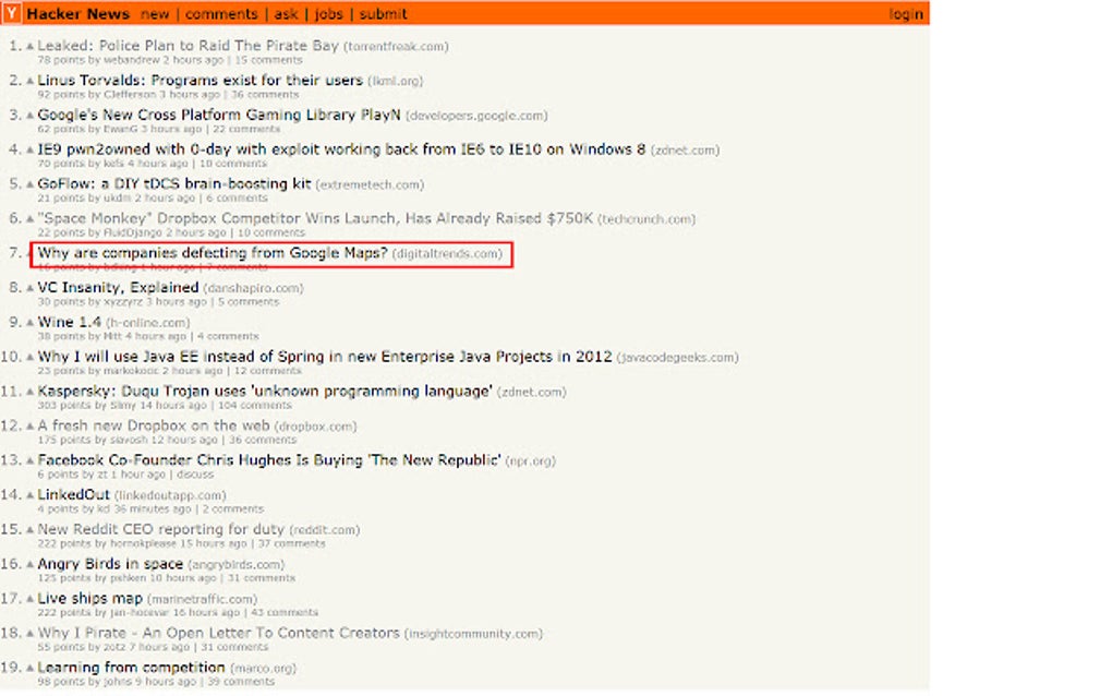 Hacker News New Tab for Google Chrome - Extension Download