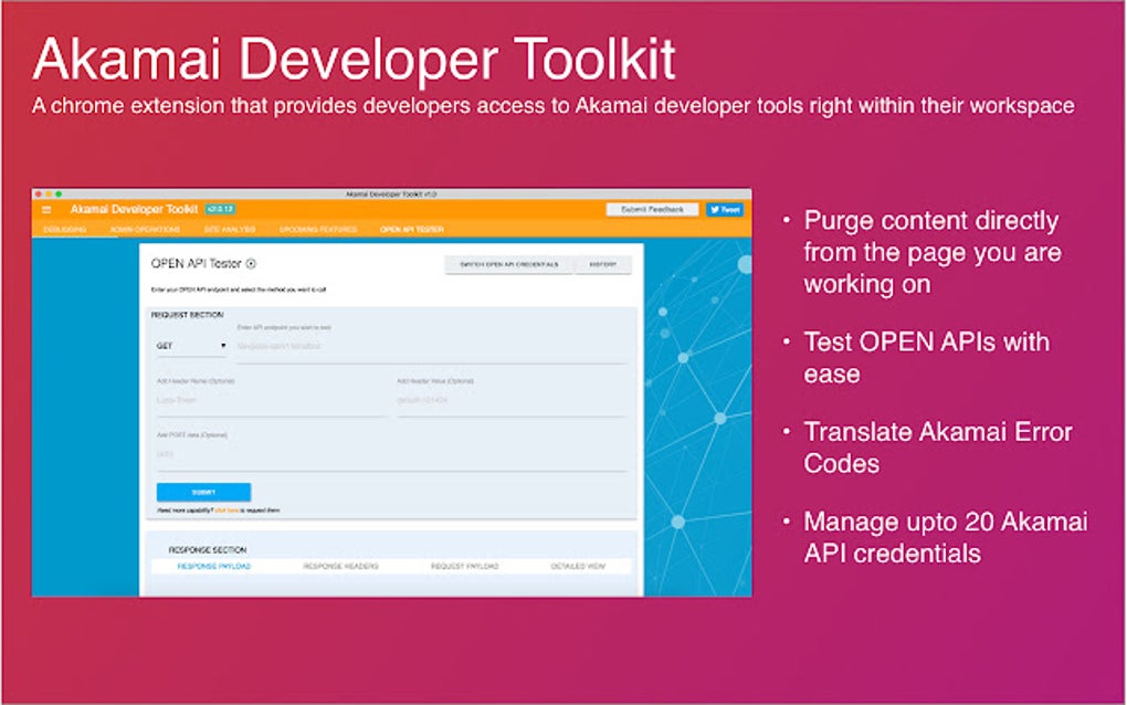 Akamai Developer Toolkit for Google Chrome - Extension Download