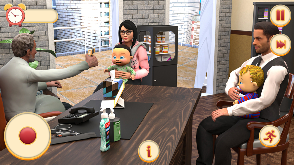 Twins Newborn Baby Daycare Sim para iPhone - Descargar