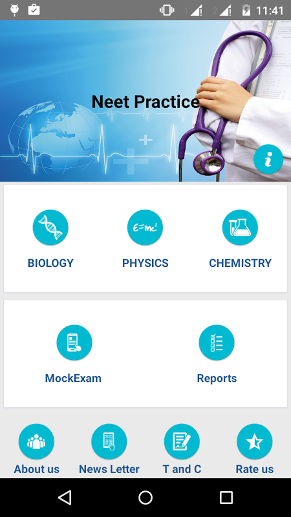 NEET Practice APK สำหรับ Android - ดาวน์โหลด
