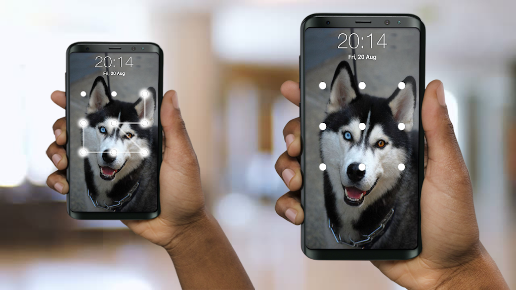 Wolf Pattern Lock Screen for Android - Download