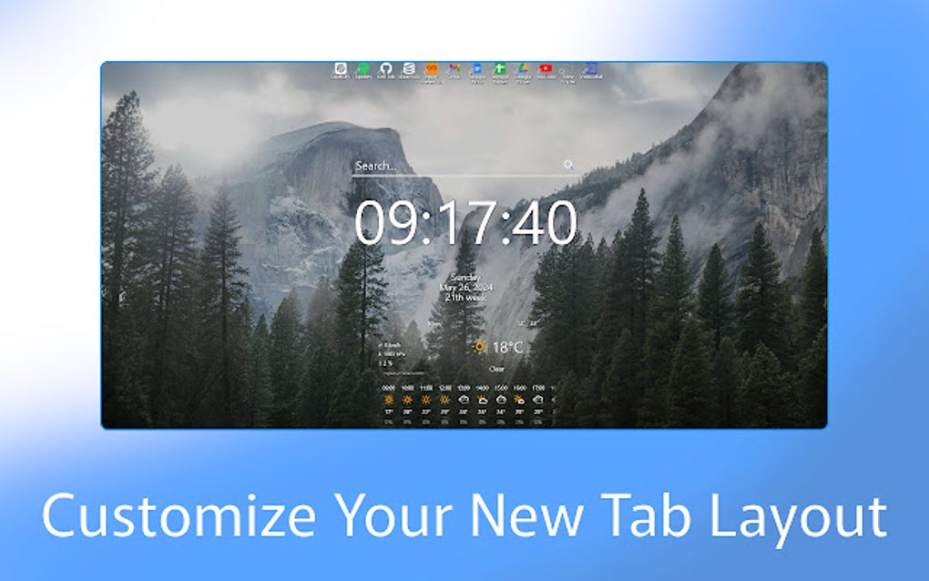 NewTab+ for Google Chrome - Extension Download