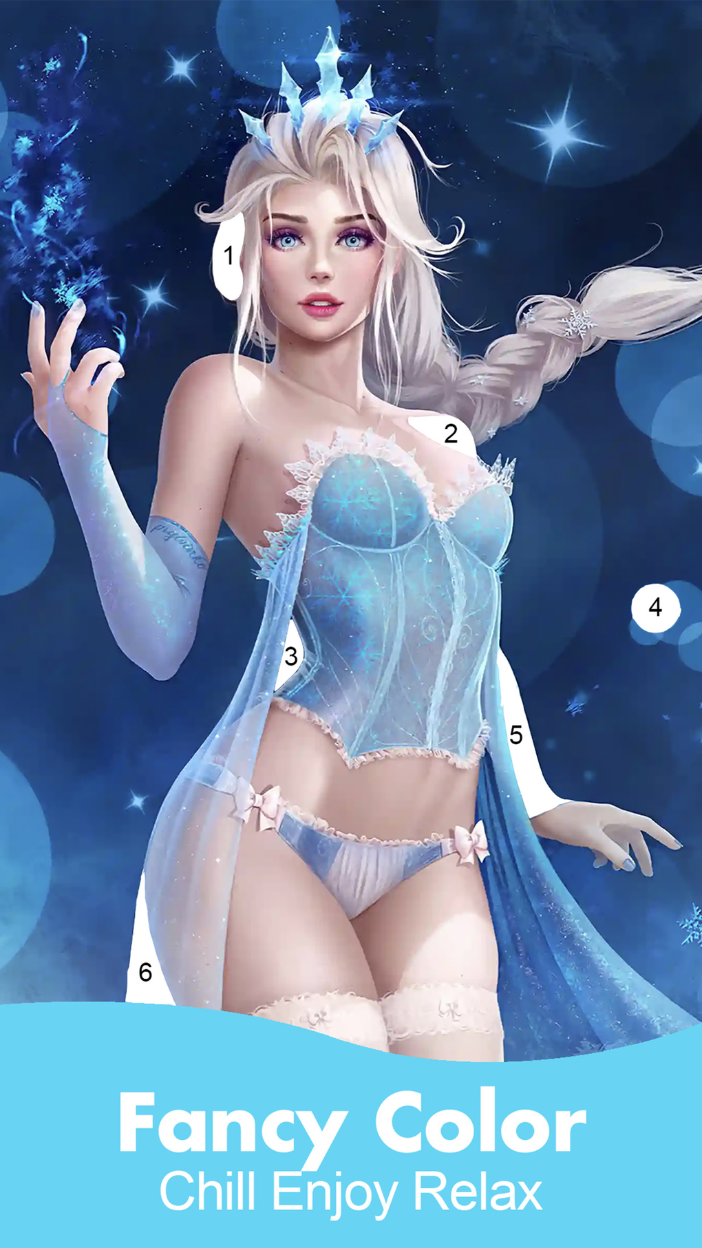 Fancy Color - Paint by Number for iPhone - Download