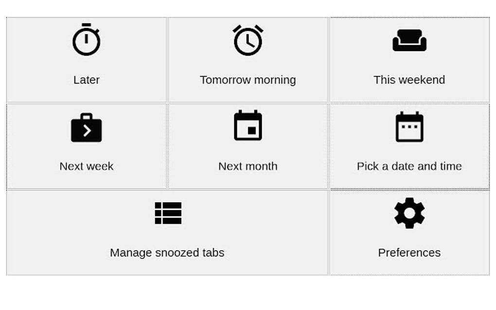 Tab Snooze for Google Chrome - Extension Download
