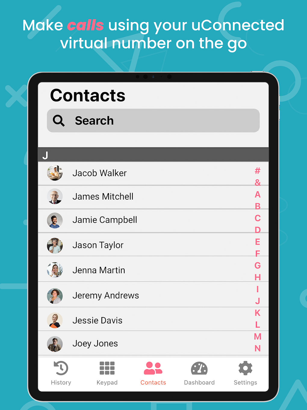 uConnected - Landlines mobile for Android - Download