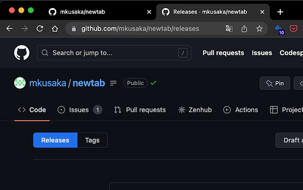 newtab for Google Chrome - Extension Download