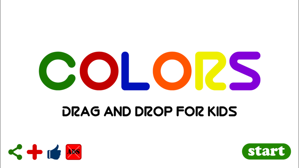 Colors Drag and Drop for nursery and preschool kids para iPhone - Descargar