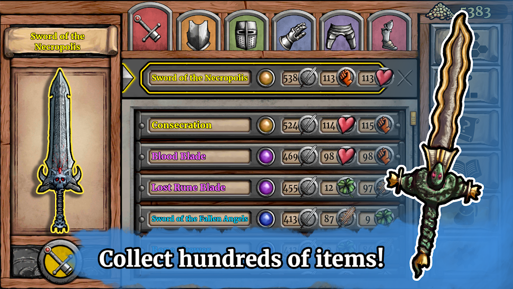 Android 용 Paladins Story: Offline RPG - 다운로드