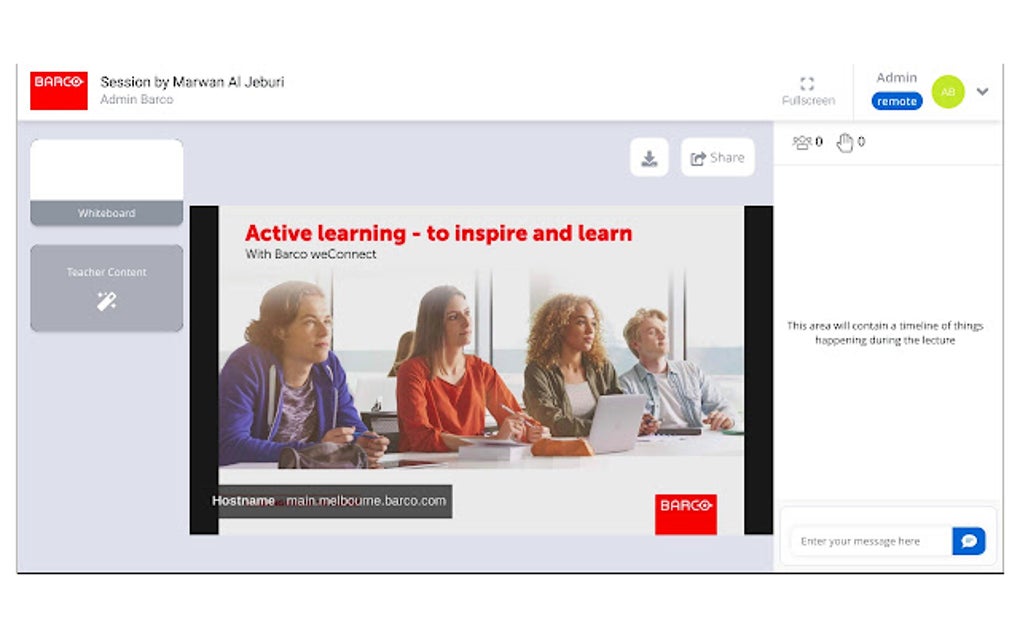 WeConnect Screen Sharing Google Chrome 용 - 확장 프로그램 다운로드