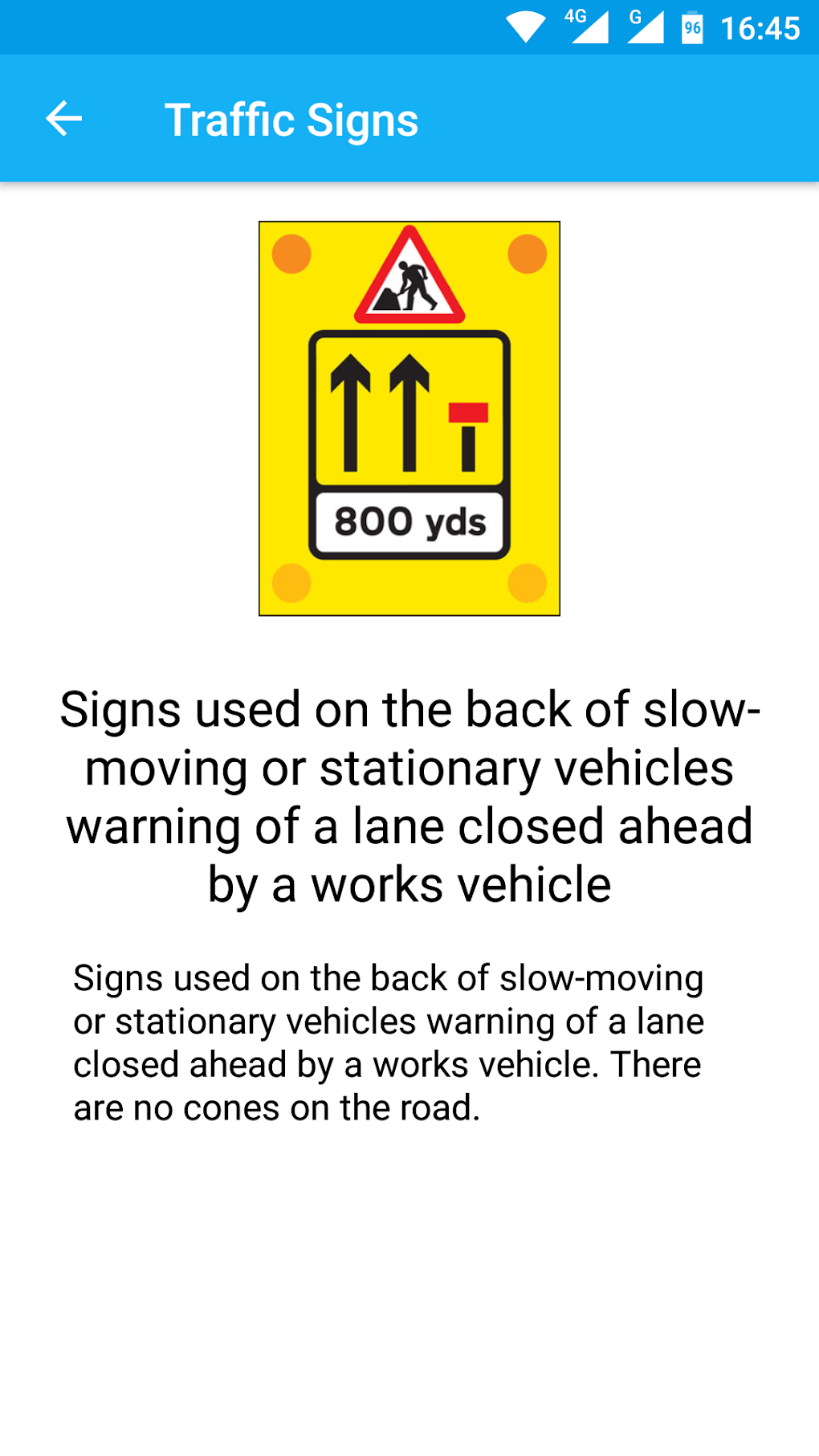 UK Traffic Road Signs Test a per Android - Download