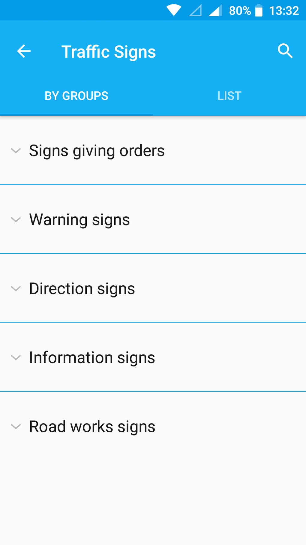 Android için UK Traffic Road Signs Test a - İndir