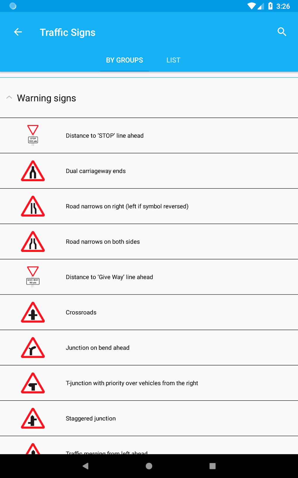 UK Traffic Road Signs Test a for Android - Download