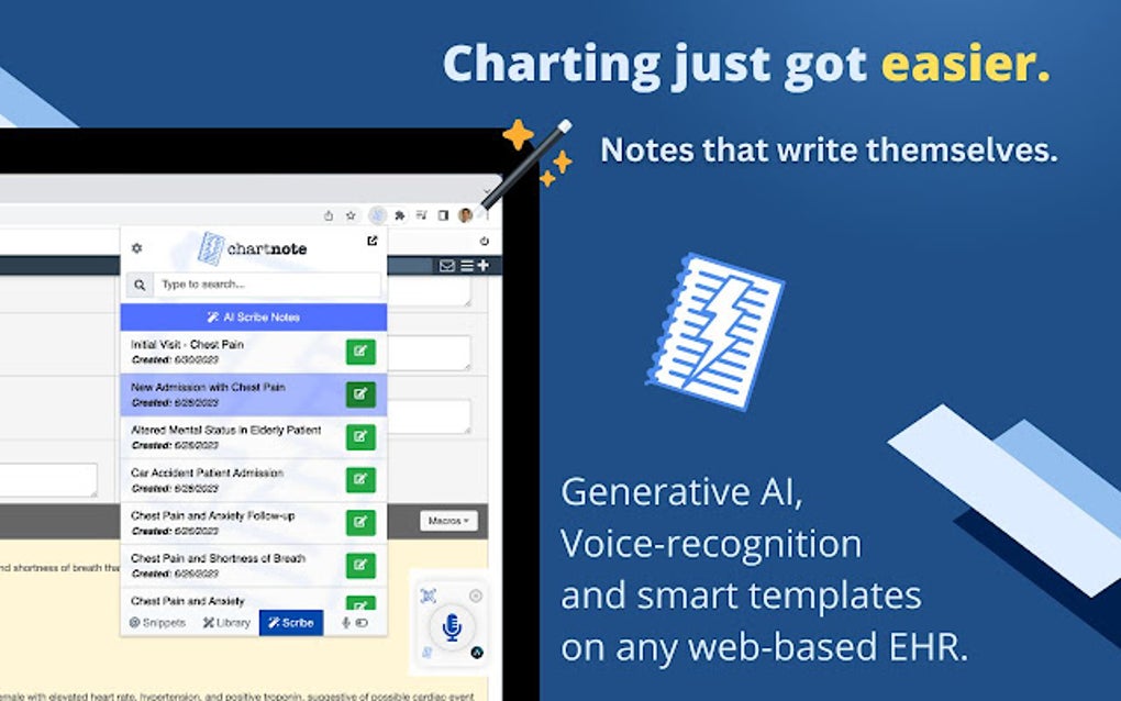 Chartnote para Google Chrome - Extensión Descargar