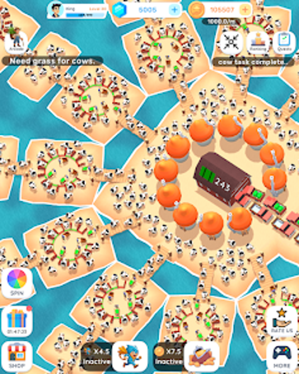 Farm Frenzy: Cow Empire per Android - Download