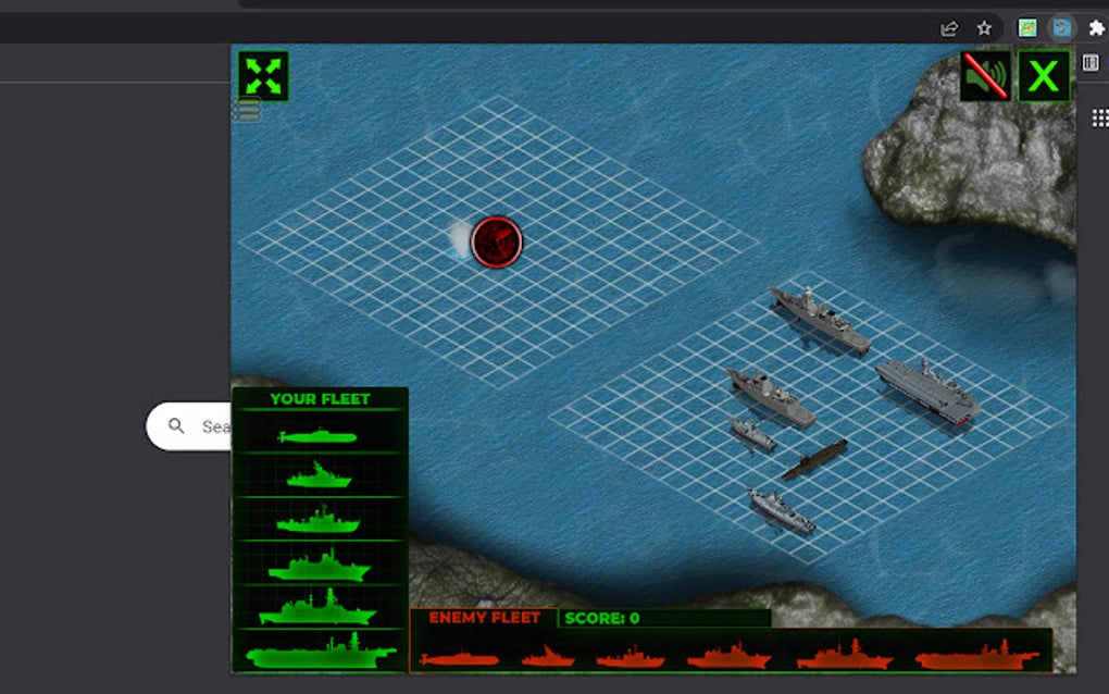 Battleship War Game for Google Chrome - Extension Download