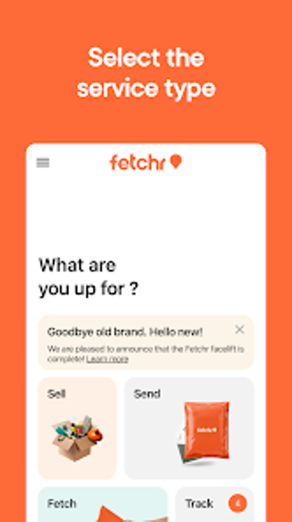 Fetchr - Pickup Delivery for Android - Download